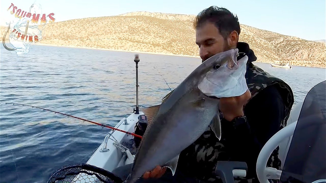 ΨΑΡΕΜΑ ΜΑΓΙΑΤΙΚΟ ΜΕ ΖΩΝΤΑΝΟ ΚΑΛΑΜΑΡΙ | AMBERJACK WITH LIVE BAIT -LIVE ...