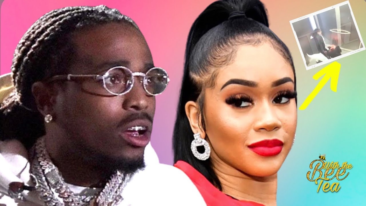 Saweetie is being accused of leaking elevator footage of her & Quavo’s ...