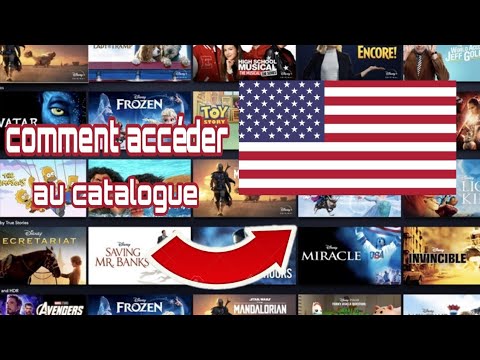 Disney plus comment accéder au catalogue complet ( américain) - YouTube