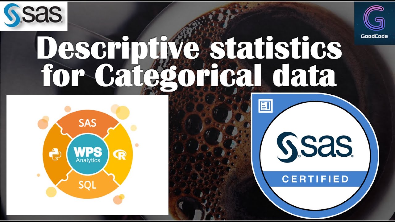 23- SAS Programming : Descriptive statistics for Categorical data - YouTube