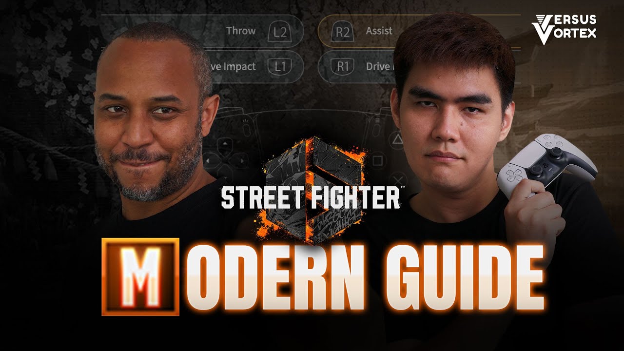 Xianpai & Mr. Ross Teach Street Fighter 6 Modern Controls - YouTube