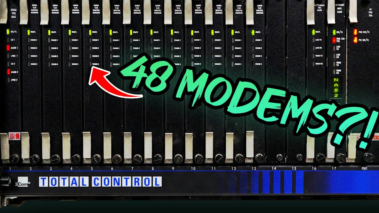 Rescuing the TOTAL CONTROL from an abandoned dialup ISP - YouTube