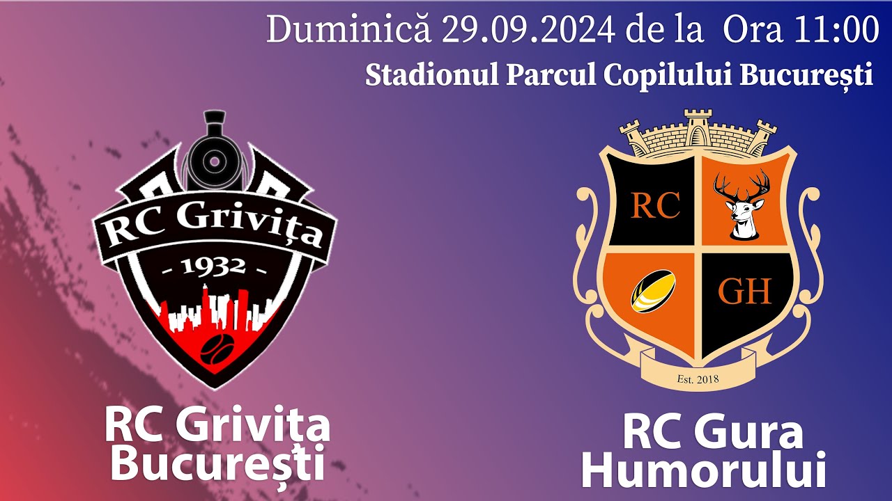RC Grivita Bucuresti - RC Gura Humorului - YouTube