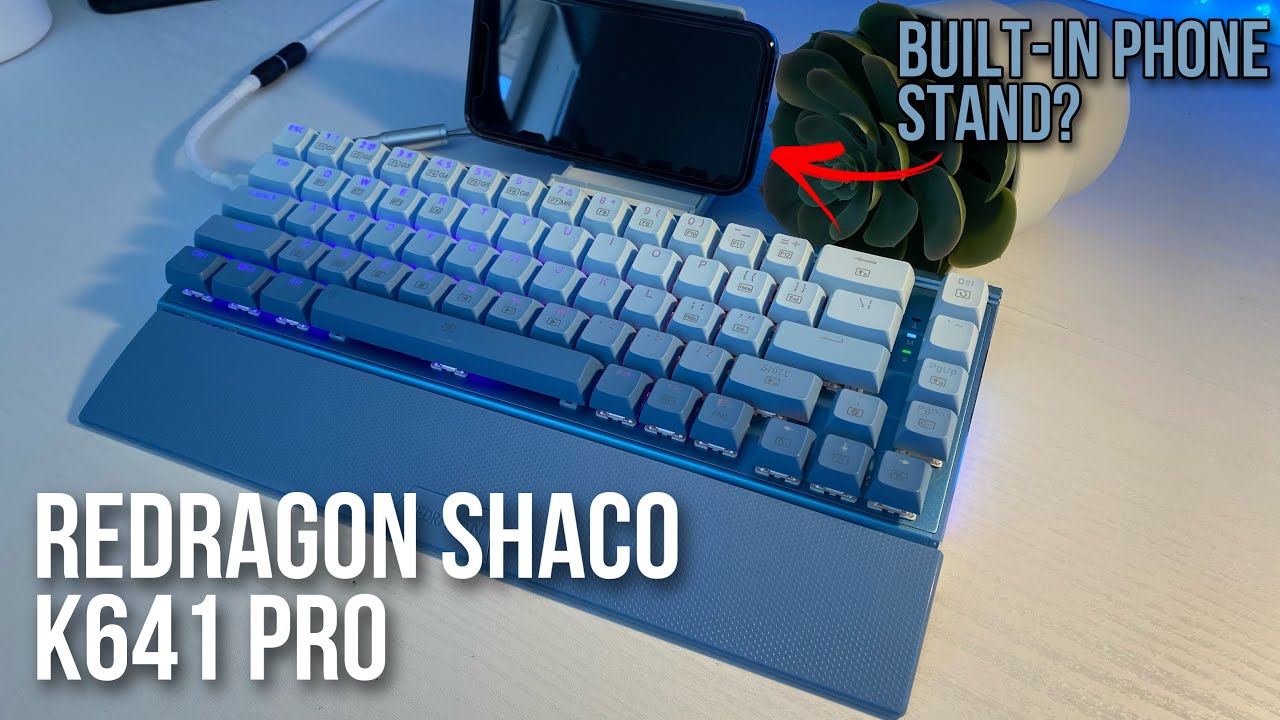 Redragon SHACO K641 Pro 65% Mechanical Keyboard Review - YouTube