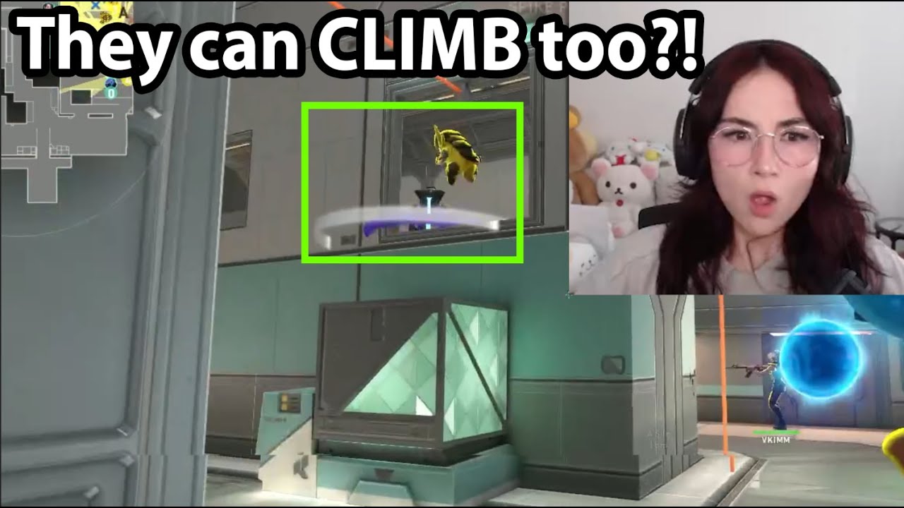 Kyedae finds out Wingman can CLIMB Boxes to PLANT or DEFUSE - YouTube