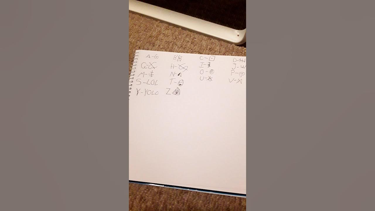 How to make your own secret language! - YouTube