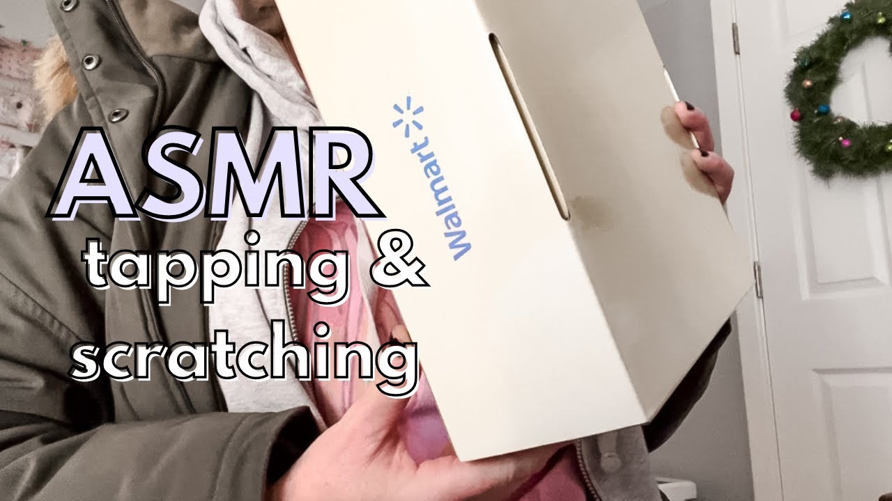 ASMR | tapping & scratching on boxes and items, no talking - YouTube