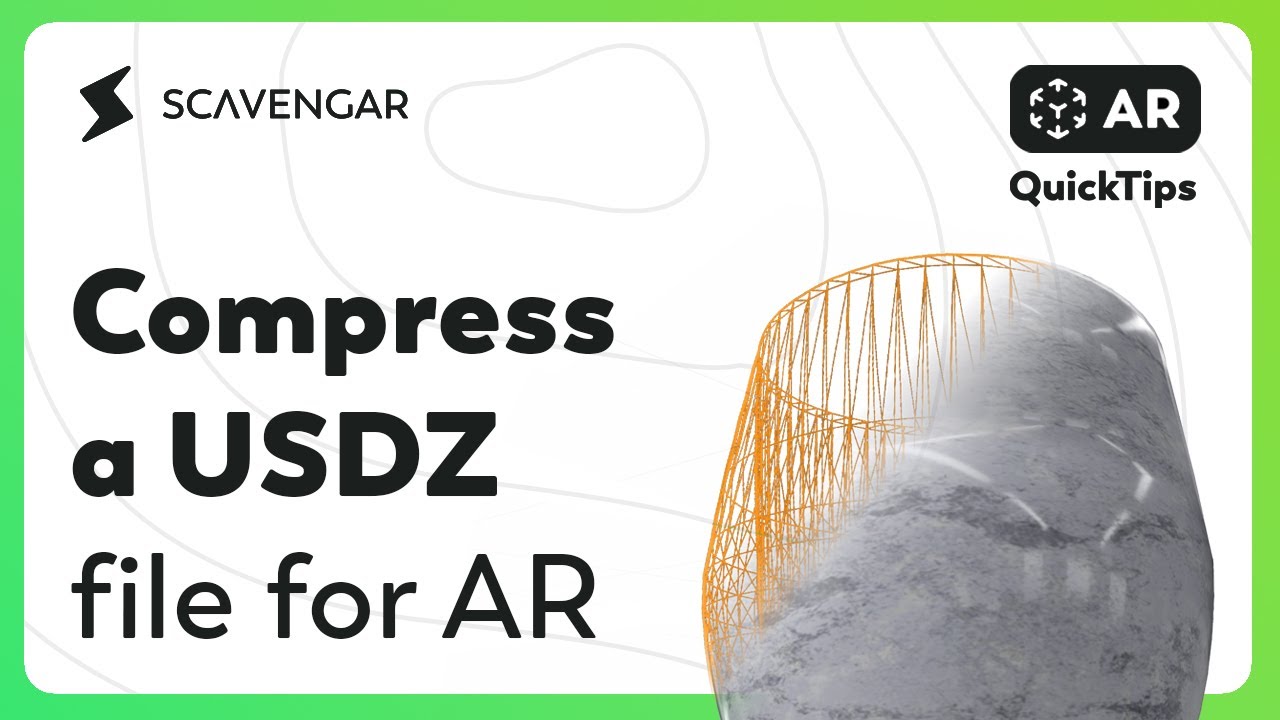 Reduce a USDZ complexity and file size - AR QuickTips - YouTube