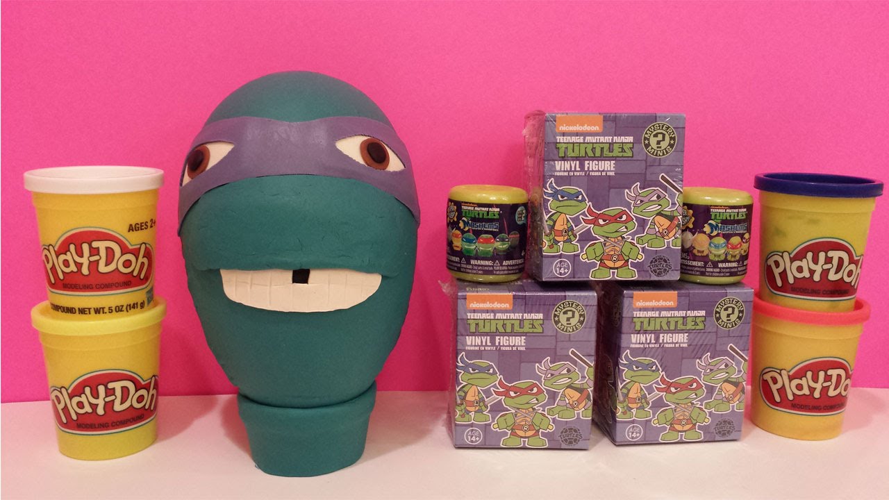 LARGE TMNT Surprise Egg with Mashems, Power Rangers, Transformers ...