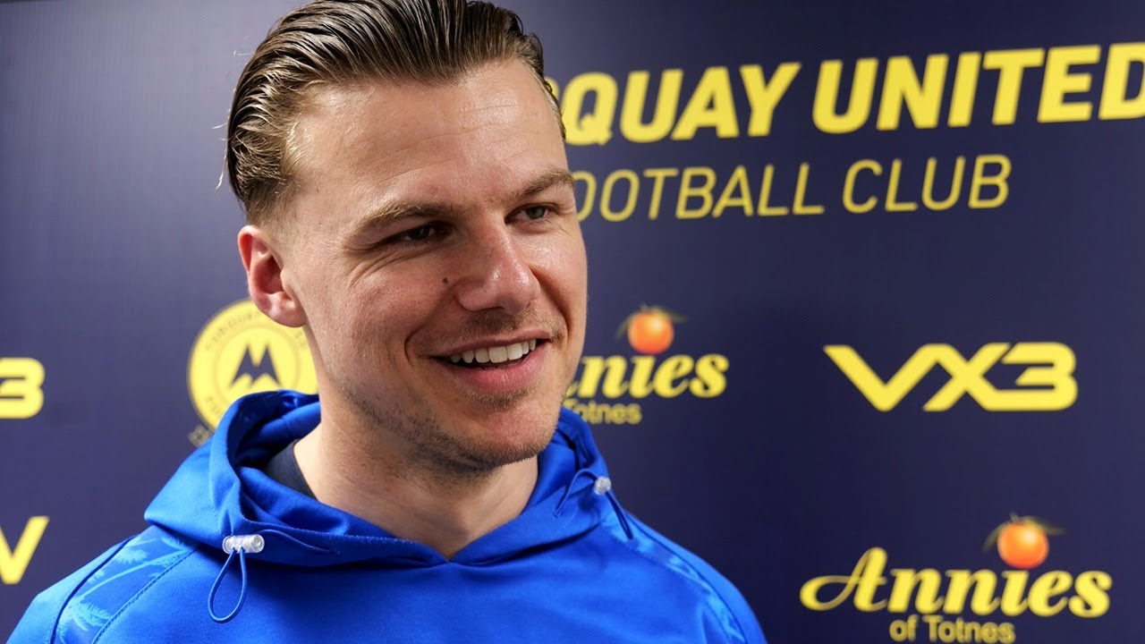 Cody Cooke Post Bath City (H) | Torquay United Football Club - YouTube
