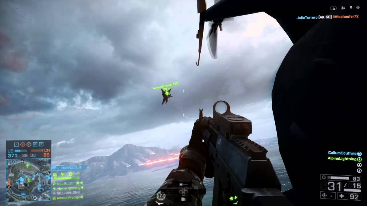 Battlefield 4: Jet Fly-by - YouTube