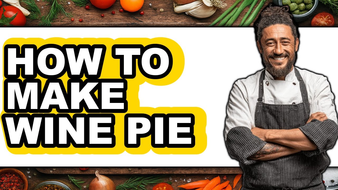 How To Make Wine Pie - Full Guide - YouTube