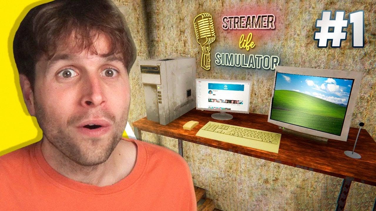 SIMULADOR DE STREAMER | Streamer Life Simulator #1 - YouTube