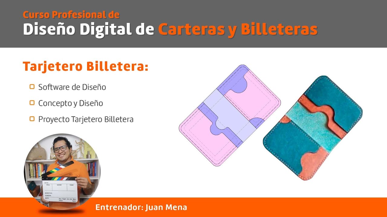 Concepto y Diseño Digital de Tarjetero Billetera | Curso Profesional ...