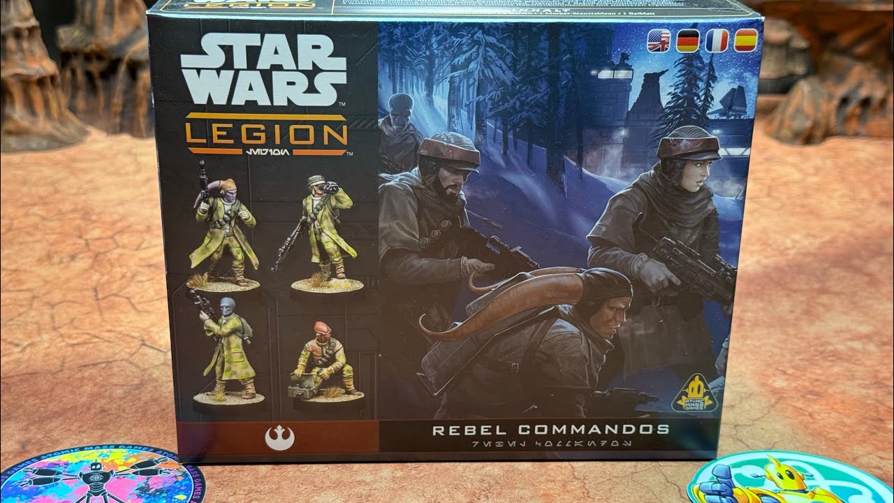 Star Wars Legion Unboxing: Rebel Commandos - YouTube