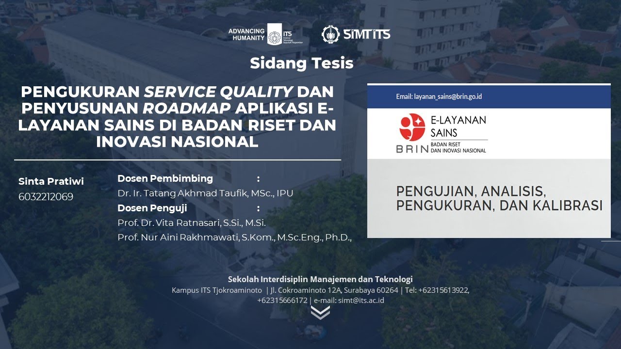Pengukuran Service Quality dan Penyusunan Roadmap Aplikasi E-Layanan ...