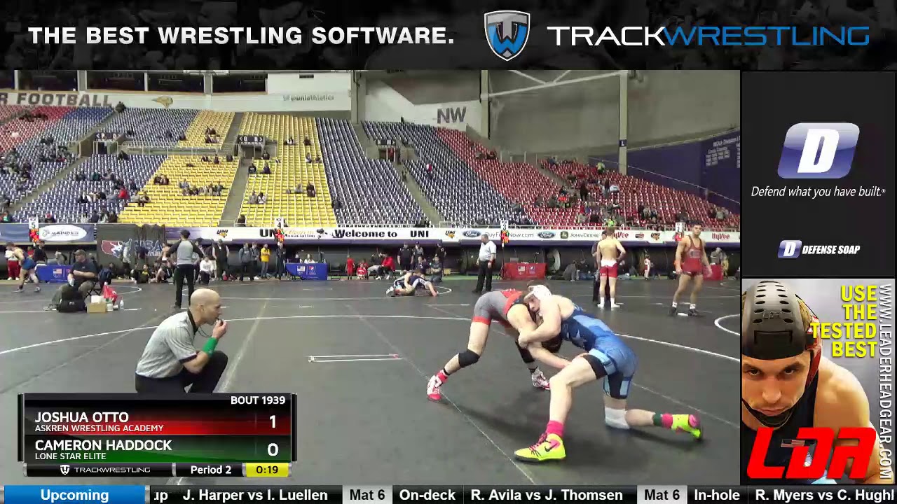 Junior 152 Cameron Haddock Lone Star Elite Vs Joshua Otto Askren ...