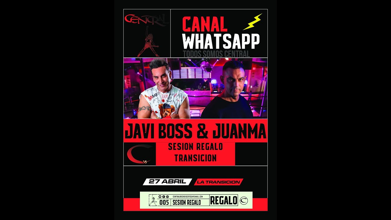 JUANMA Y JAVI BOSS Presentan TRANSICION SESION REGALO 005 CENTRAL ROCK ...