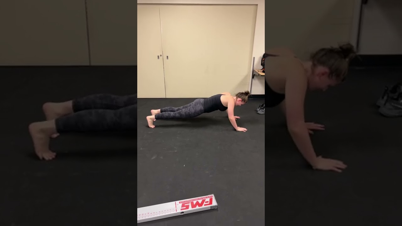 FMS stability push-up at chin - YouTube