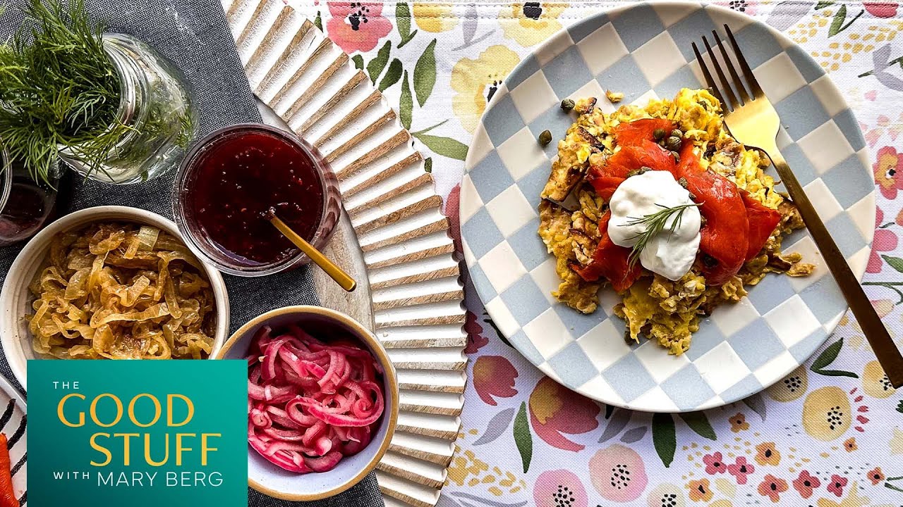 Amy Rosen's Passover Mazo Brie | The Good Stuff with Mary Berg - YouTube