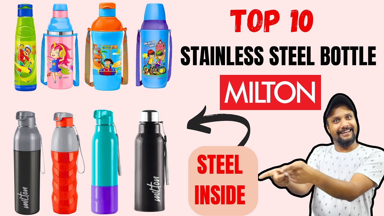 TOP 10 Stainless Steel Bottle In MILTON | Hot And Cold Bottle | Milton ...