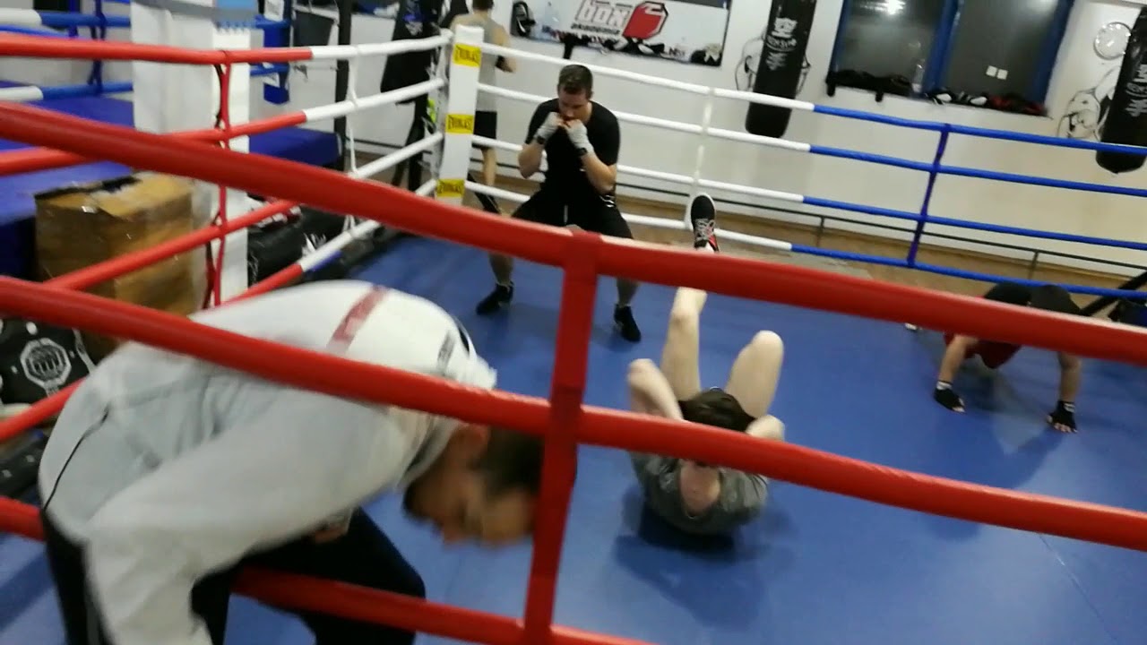 Boxing circuit training - YouTube