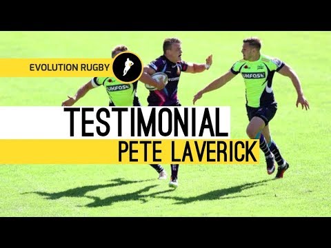 Pete Laverick - Testimonial Evo Rugby Programme - YouTube