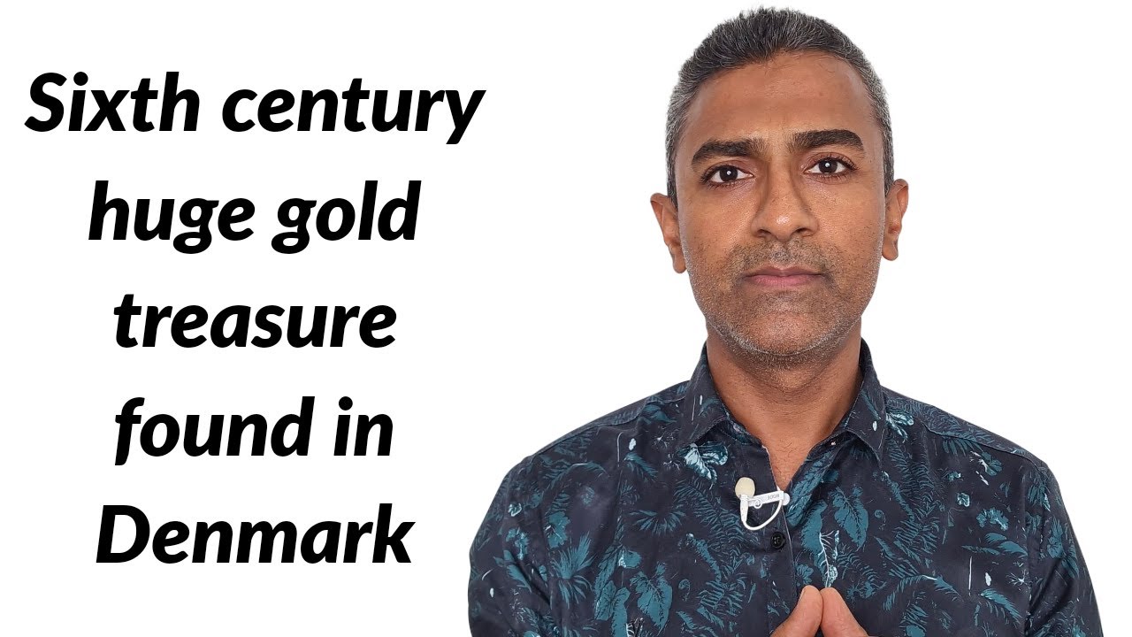 Sixth century huge gold treasure found in Denmark - YouTube
