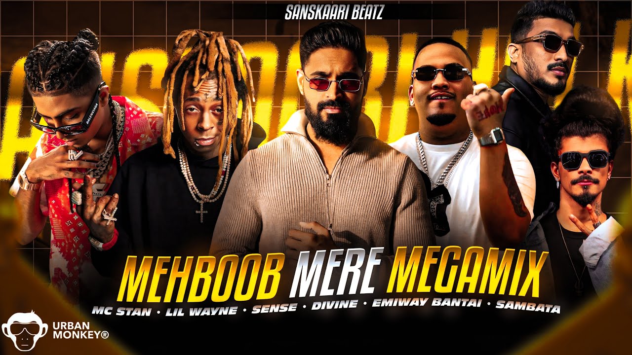 MEHBOOB MERE MEGA MIX Ft. MC STΔN X DIVINE X EMIWAY BANTAI | 2025 ...