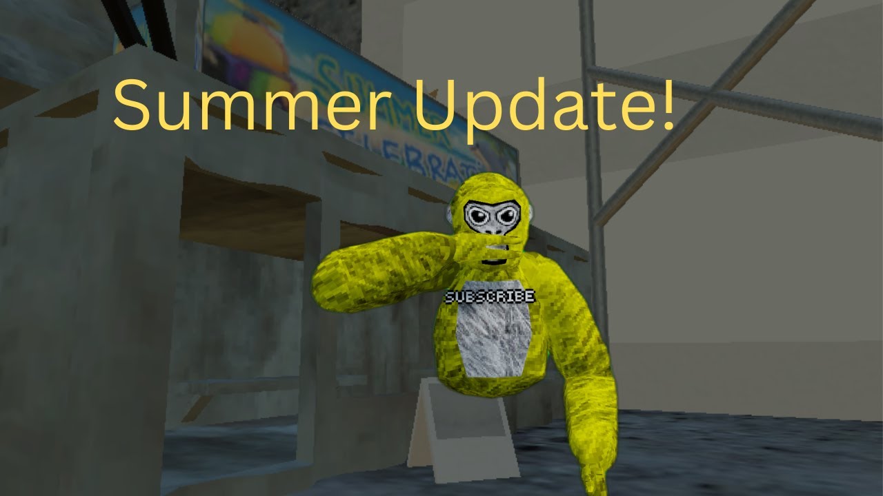Gorilla Tags Summer update! - YouTube