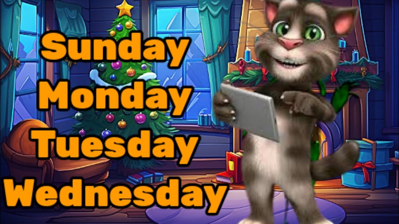 Sunday Monday Phonics song baby kids video Sunday Monday song Saptah ka ...