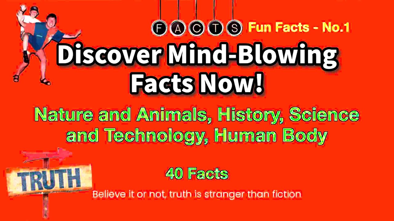 40 Amazing Facts That Will Blow Your Mind! No. 1 🌍🤯 - YouTube