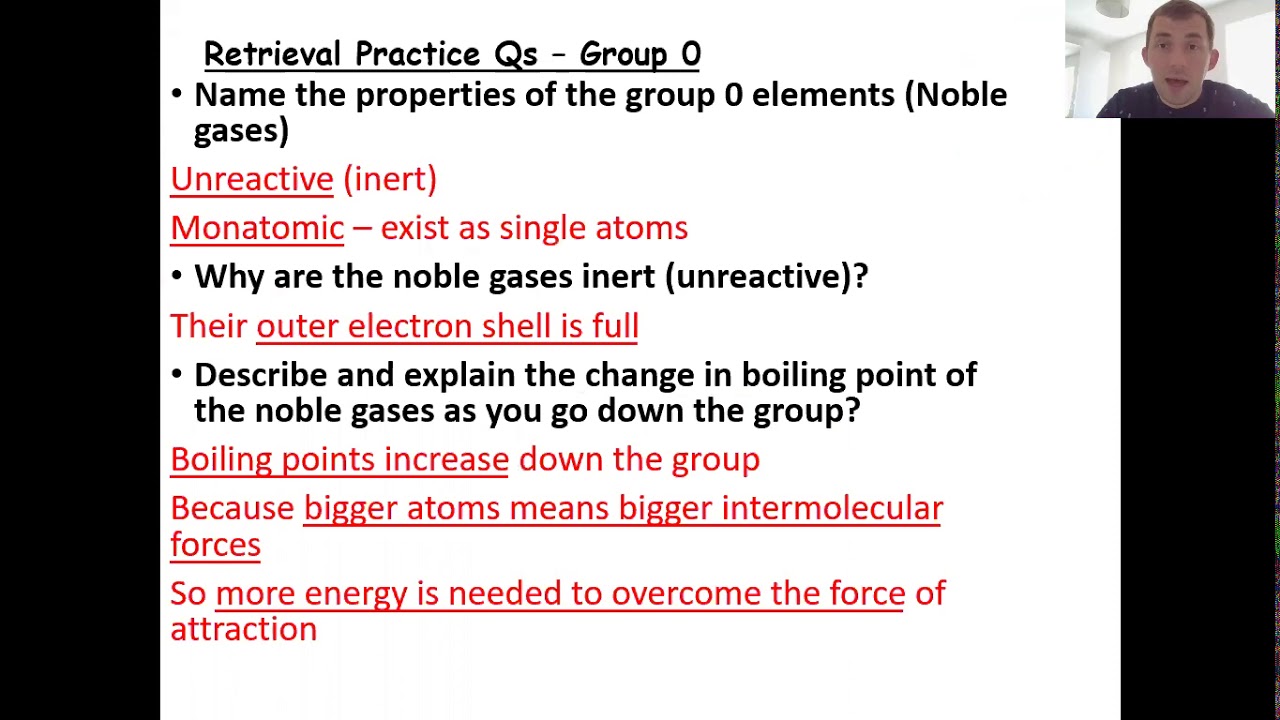 KS3 Periodic Table - Lesson 7 - YouTube