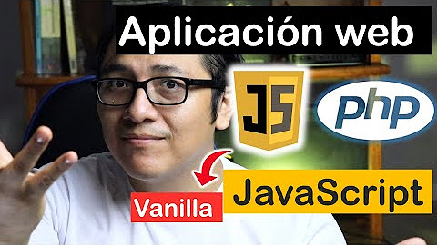 Cómo hacer aplicaciones web con javascript - YouTube