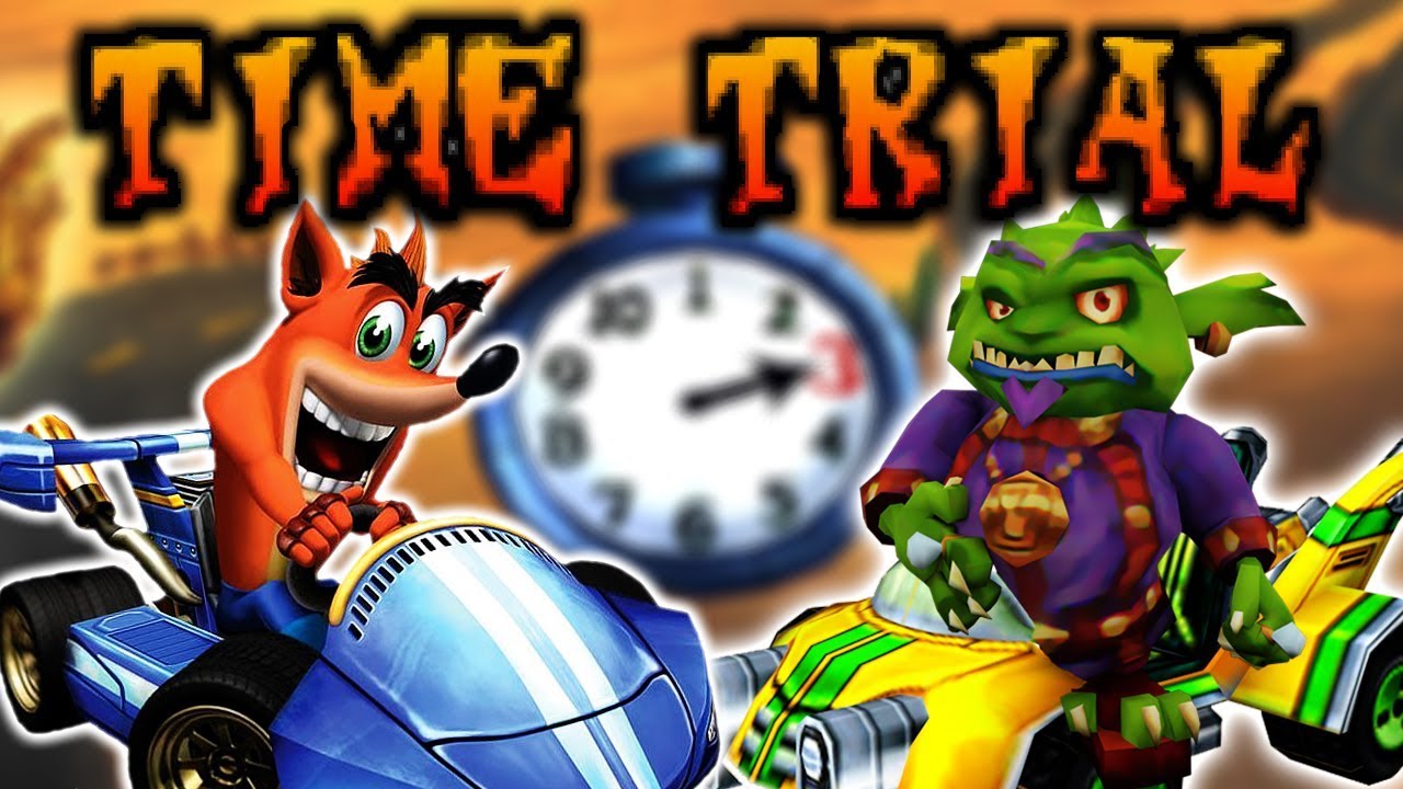 Crash Nitro Kart All Time Trials - Real Velo - YouTube