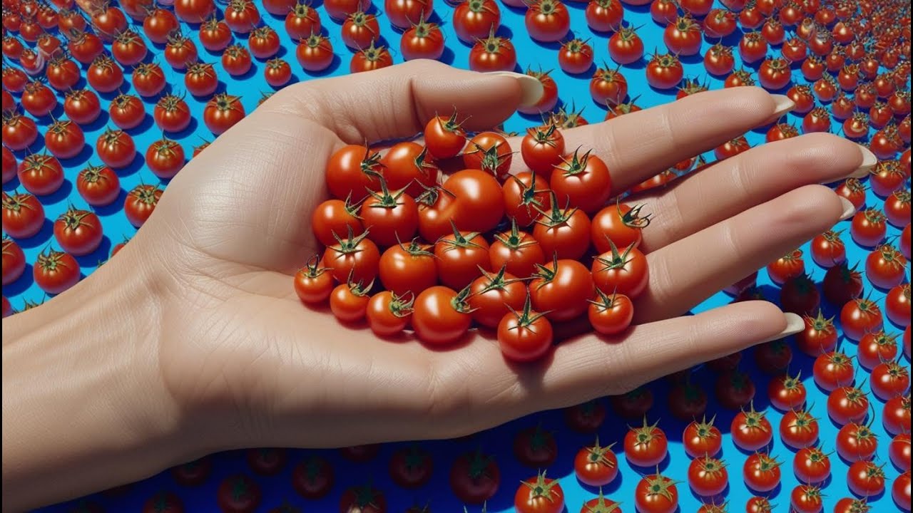 Como fazer mini tomates em Casa I Dicas DIY miniatura - YouTube