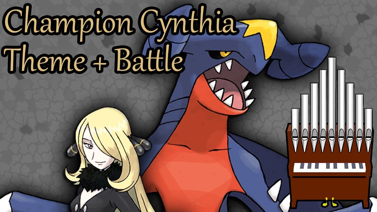 Champion Cynthia Theme + Battle Organ Cover - YouTube