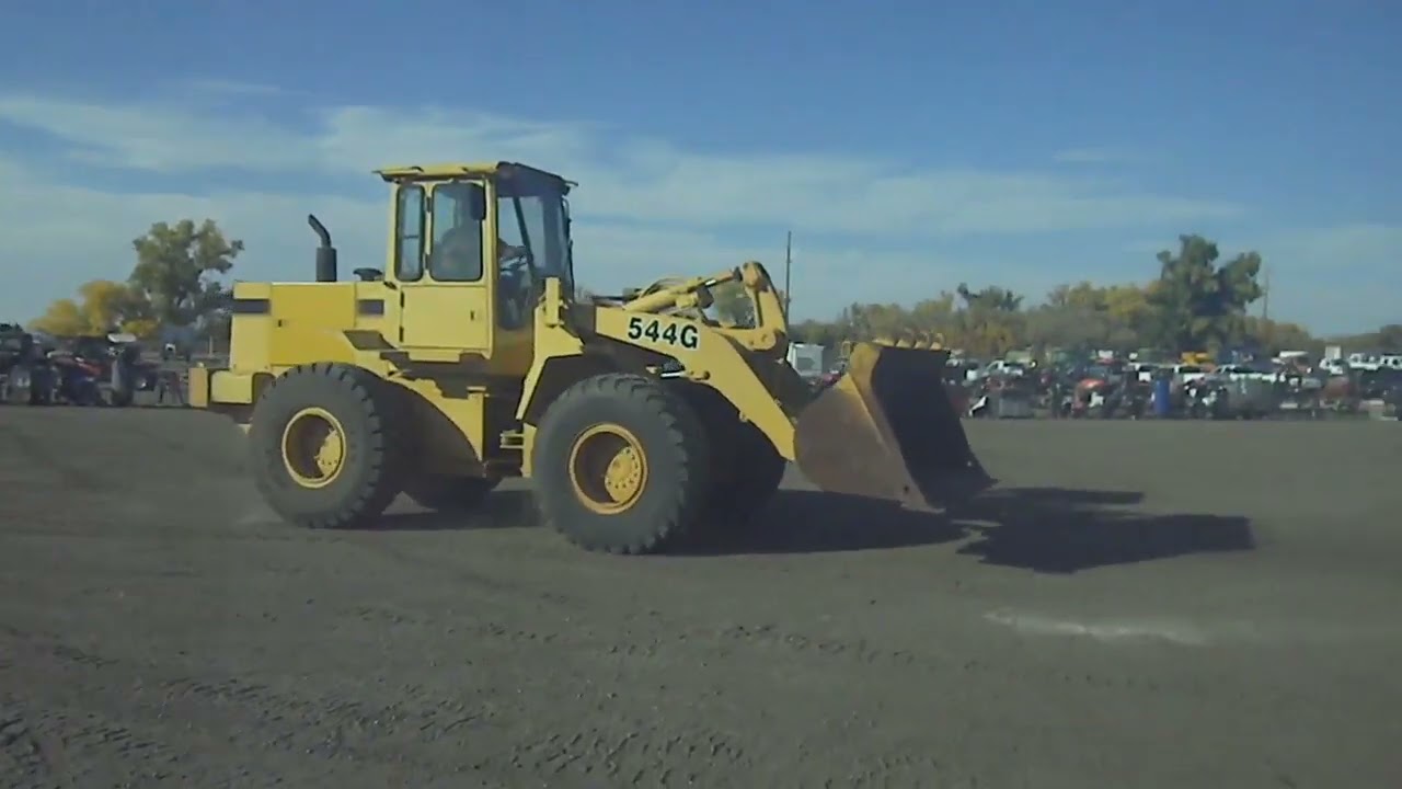 8366 - 1994 John Deere 544G Wheel Loader - YouTube