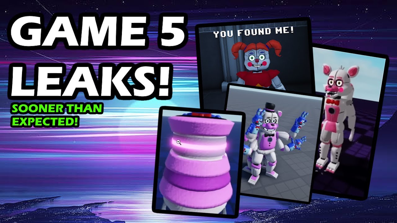 New Leaks! (Five Nights TD) - YouTube