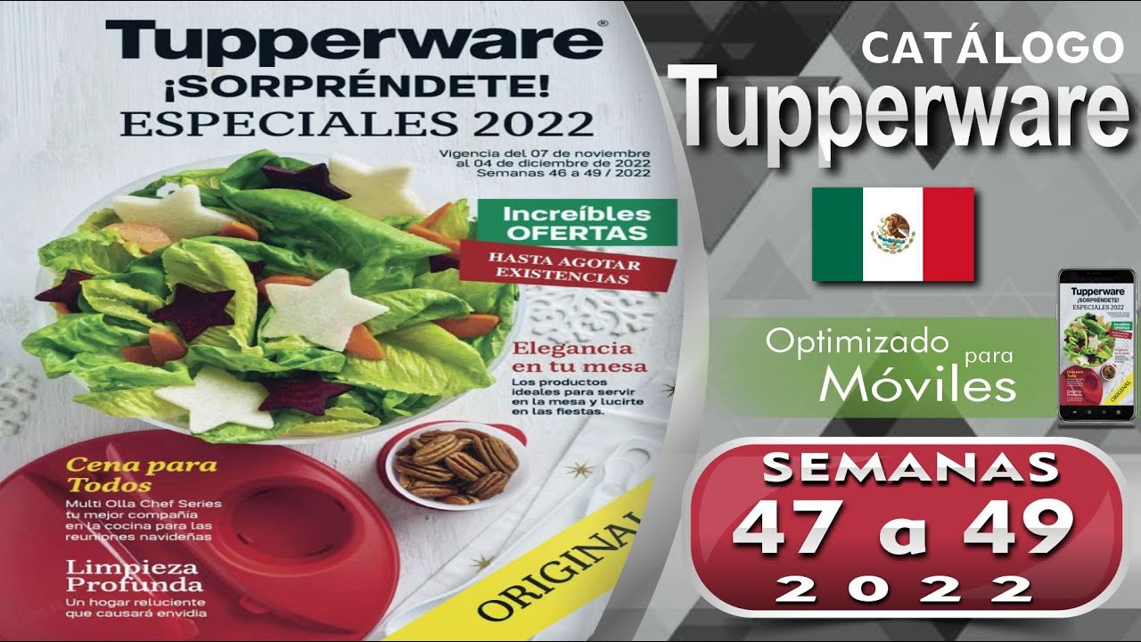 REVISTA TUPPERWARE SEMANA 46 a 49 2022 - YouTube