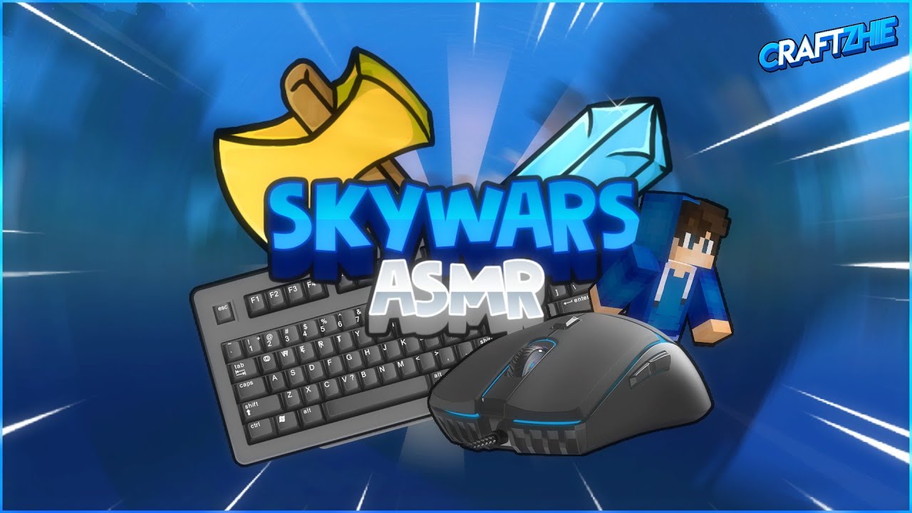 Minecraft Skywars ASMR | MCPE with OTG - YouTube
