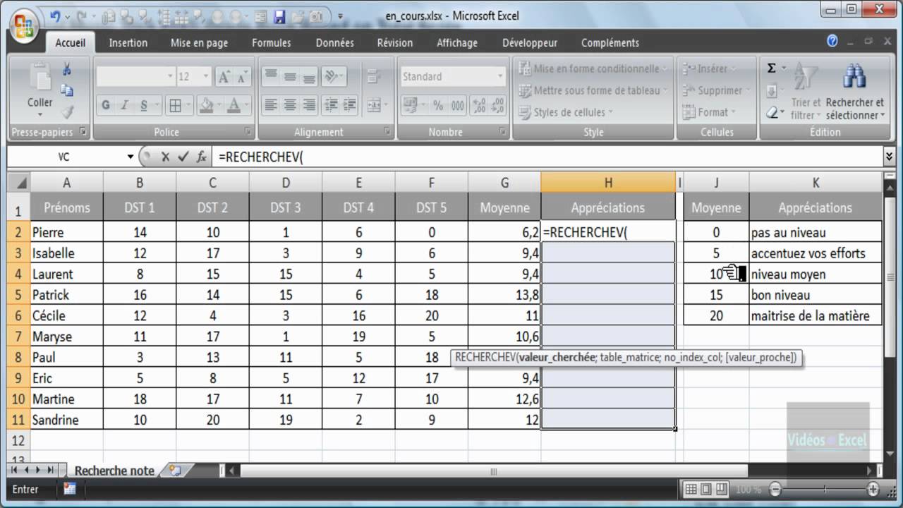 Exemple Bulletin Notes Scolaires Excel – NTQIR