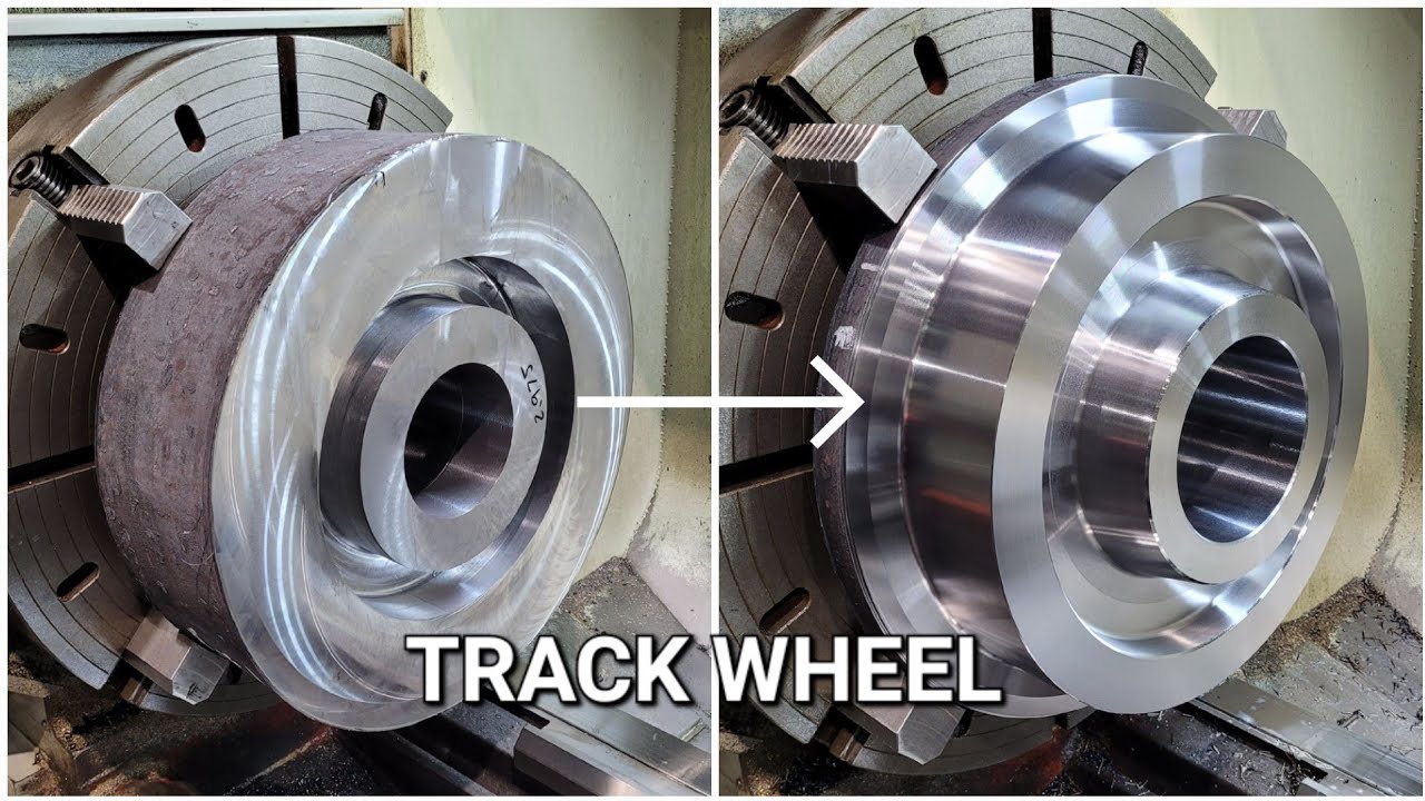 Track Wheel | CNC Lathe - YouTube