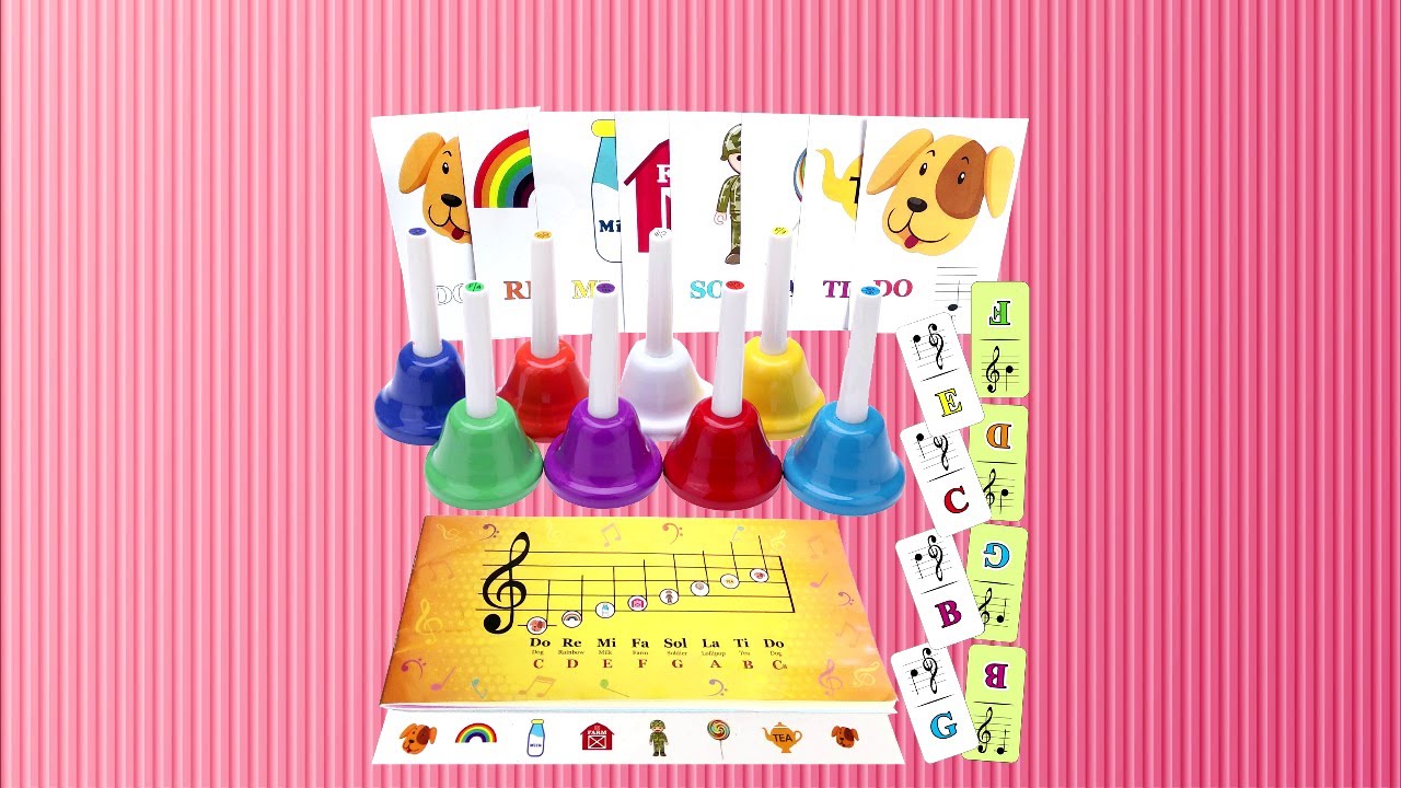 8 Diatonic Color-Coded Hand Bells Presentation - YouTube