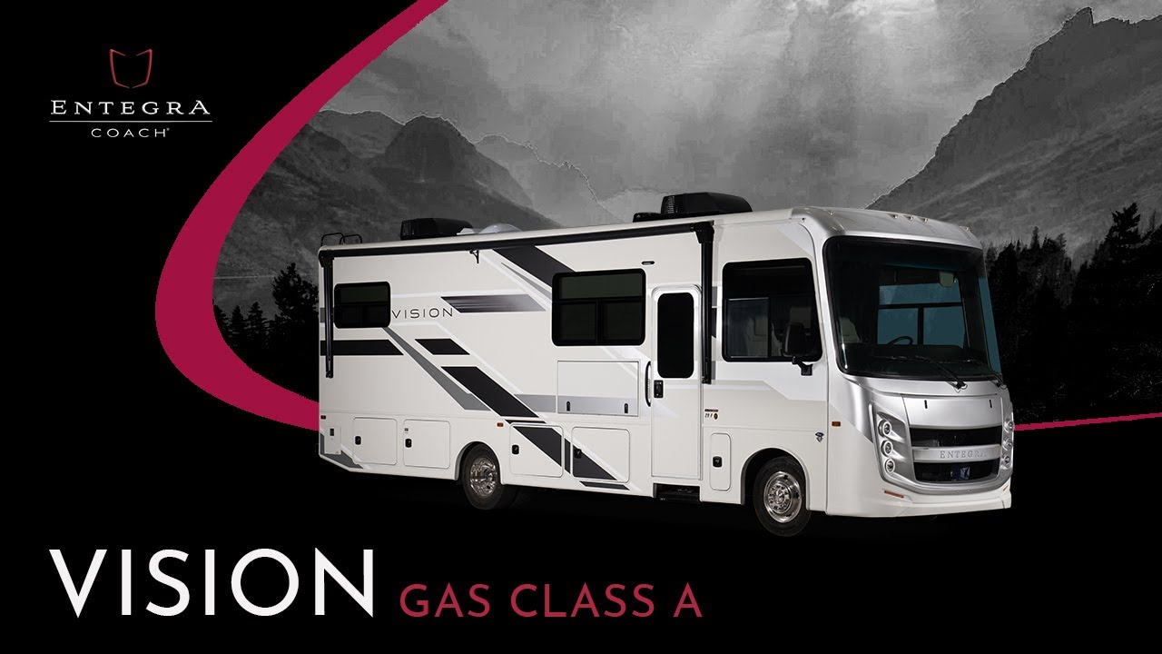 2025 Vision Gas Class A Motorhome - Full Product Walkthrough - Entegra ...