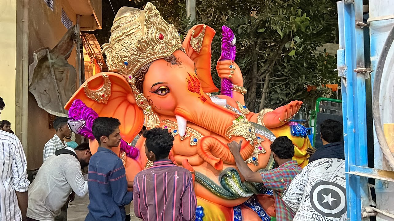 Ganesh Aagman 2022 | Dhoolpet Ganesh 2022 | Mini Balapur Ganesh ...