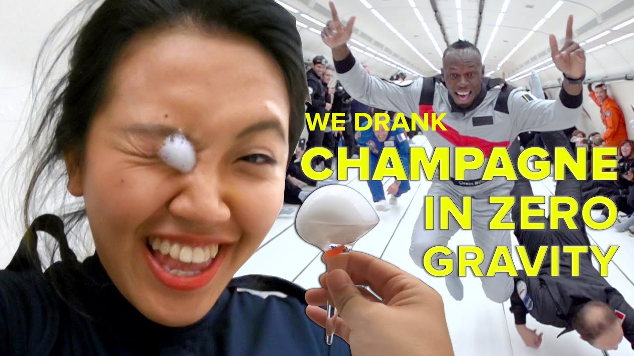 We Drank Champagne In Zero Gravity - YouTube