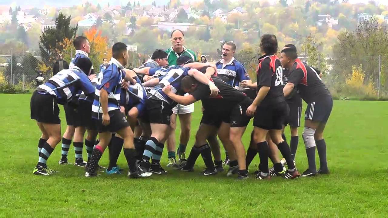 Ulm Vs. Illesheim Black 'n Blue Rugby 10.Oct.13 - YouTube
