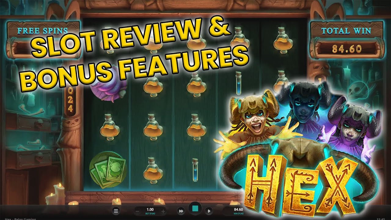 Hex (Relax Gaming) Slot review, Bonus Feature & More - YouTube