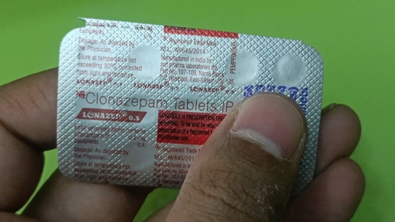 Clonazepam Tablets I.P. 0.5 mg Uses In Hindi | Lonazep 0.5 mg Tablet ...